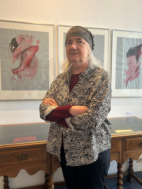 Jubiläumsausstellung „handsam“ von Angela Hampel in der Galerie Mitte ...